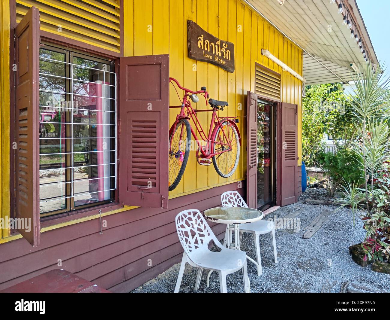 Kantang, Thailand - January 22, 2024: The historic Kantang Railway ...