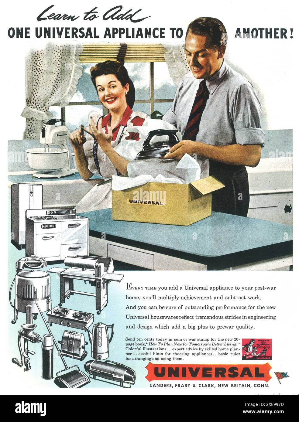 Vintage household appliances man hi-res stock photography and images ...