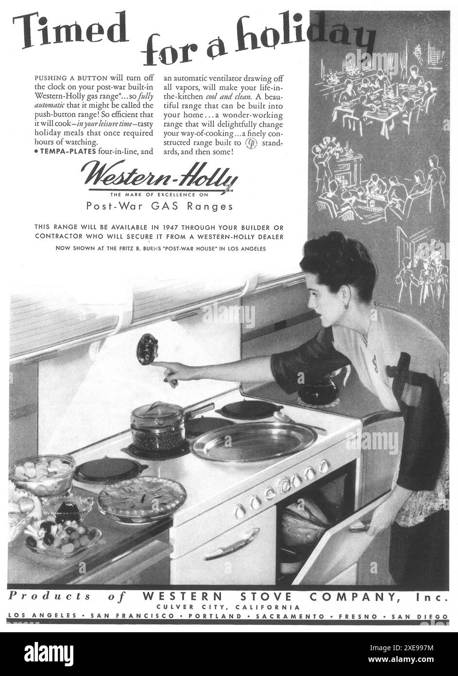 Vintage gas stove hi-res stock photography and images - Alamy