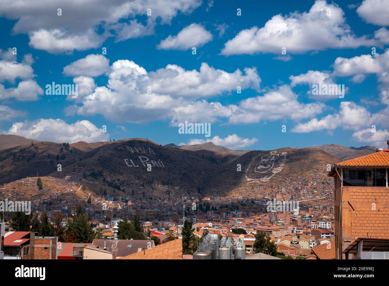 Cusco, Perú; August 9 2023: View of the City of Cusco Around some ...