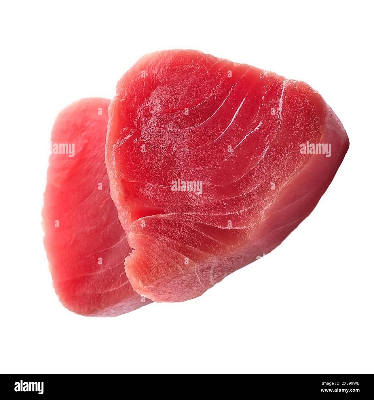 Raw fish tuna dish Cut Out Stock Images & Pictures - Alamy