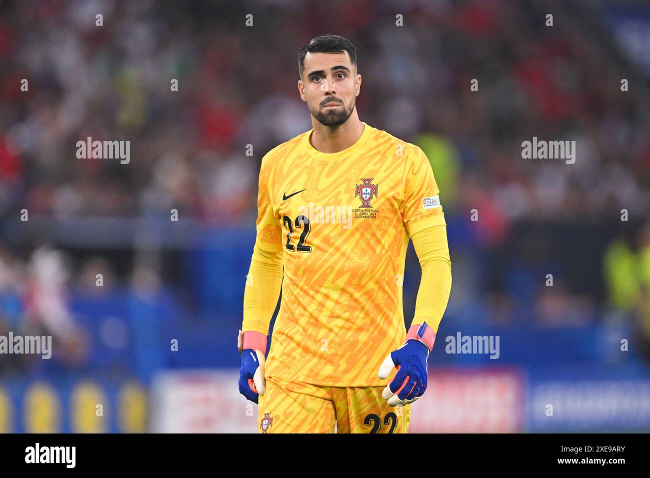 GELSENKIRCHEN - Portugal goalkeeper Diogo Costa during the UEFA EURO ...