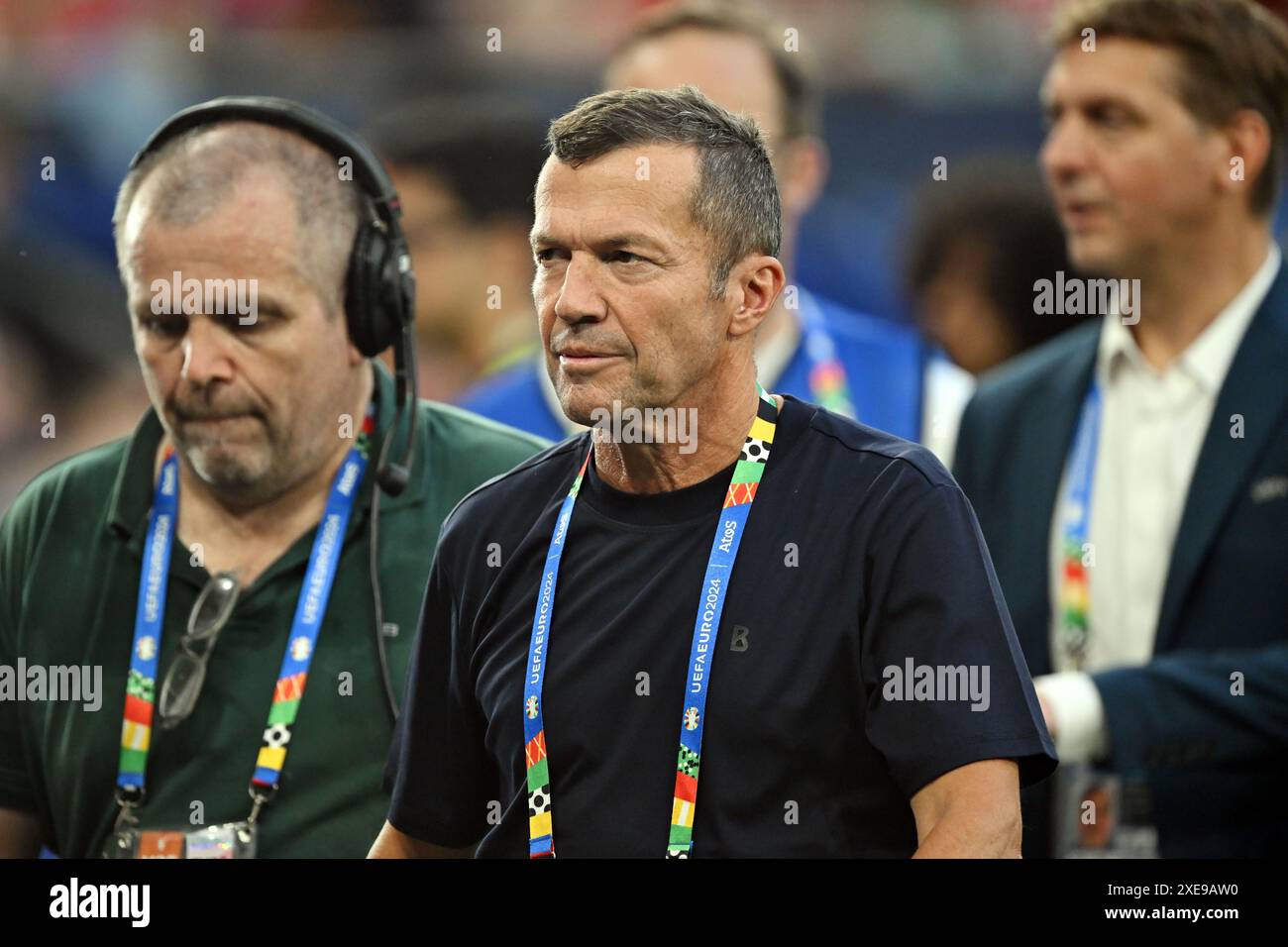 GELSENKIRCHEN - Lothar Matthaus during the UEFA EURO 2024 group F match ...