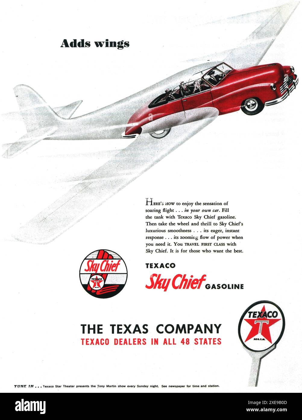 Wings of texaco hi-res stock photography and images - Alamy