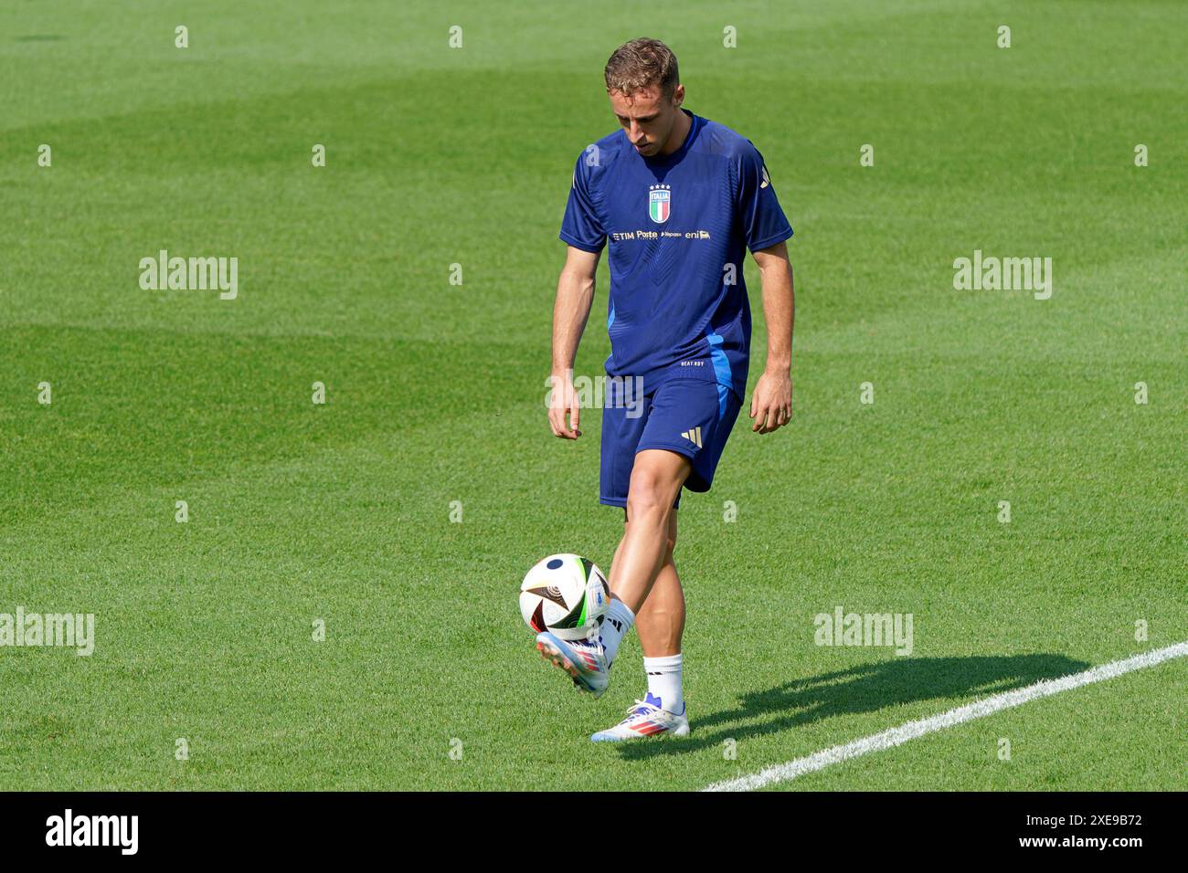 Davide Frattesi of Italy during UEFA Euro 2024 - Italy training session ...