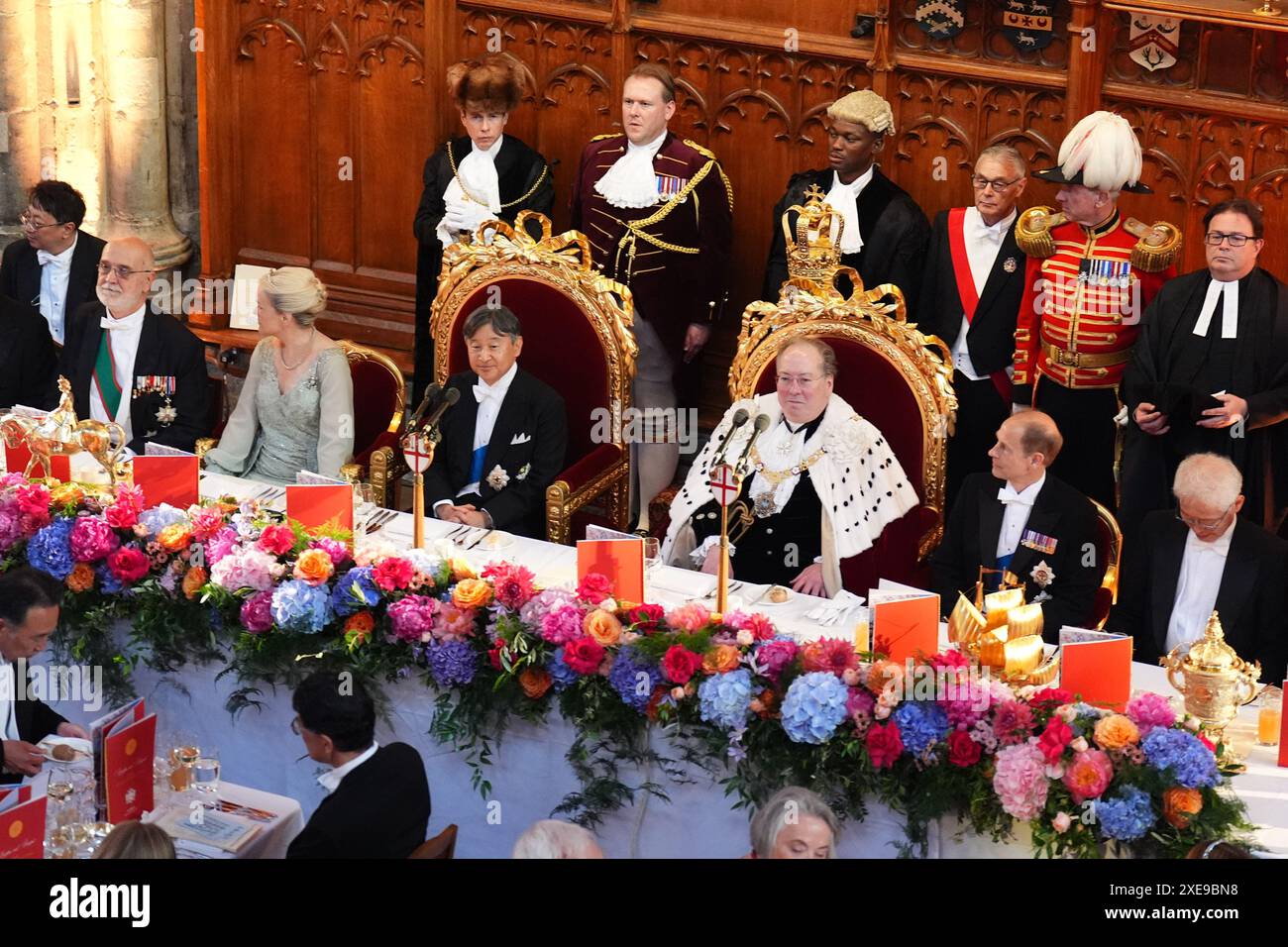 Elisabeth Mainelli, Emperor Naruhito of Japan, Lord Mayor of London ...