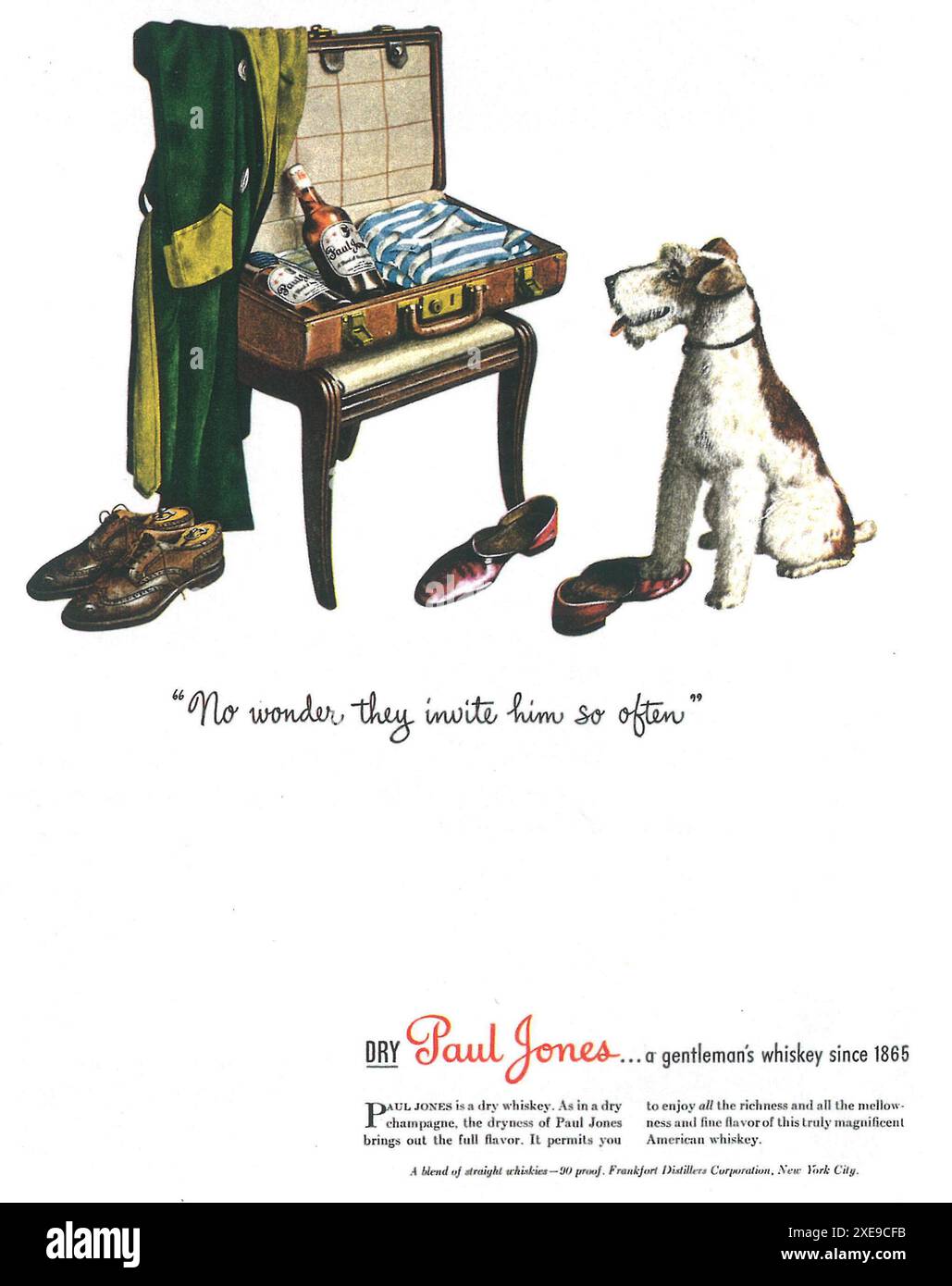 Paul jones gentlemans whiskey hi-res stock photography and images - Alamy