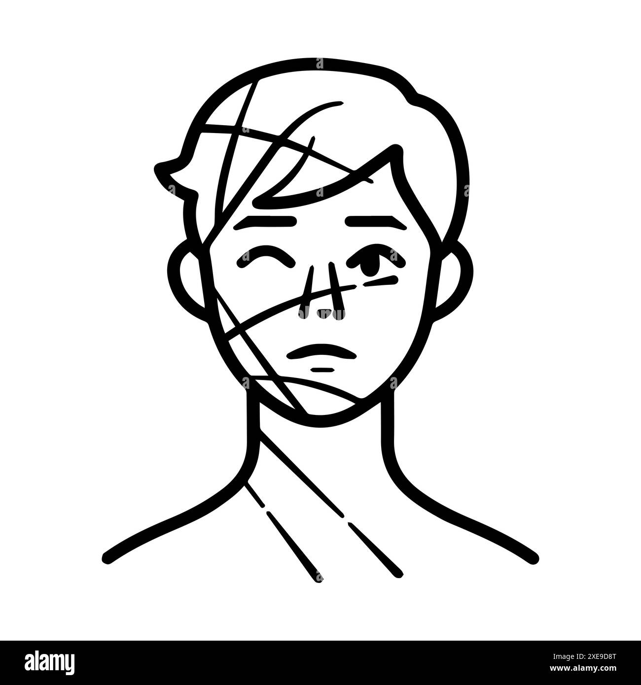 Shoulder wound Black and White Stock Photos & Images - Alamy