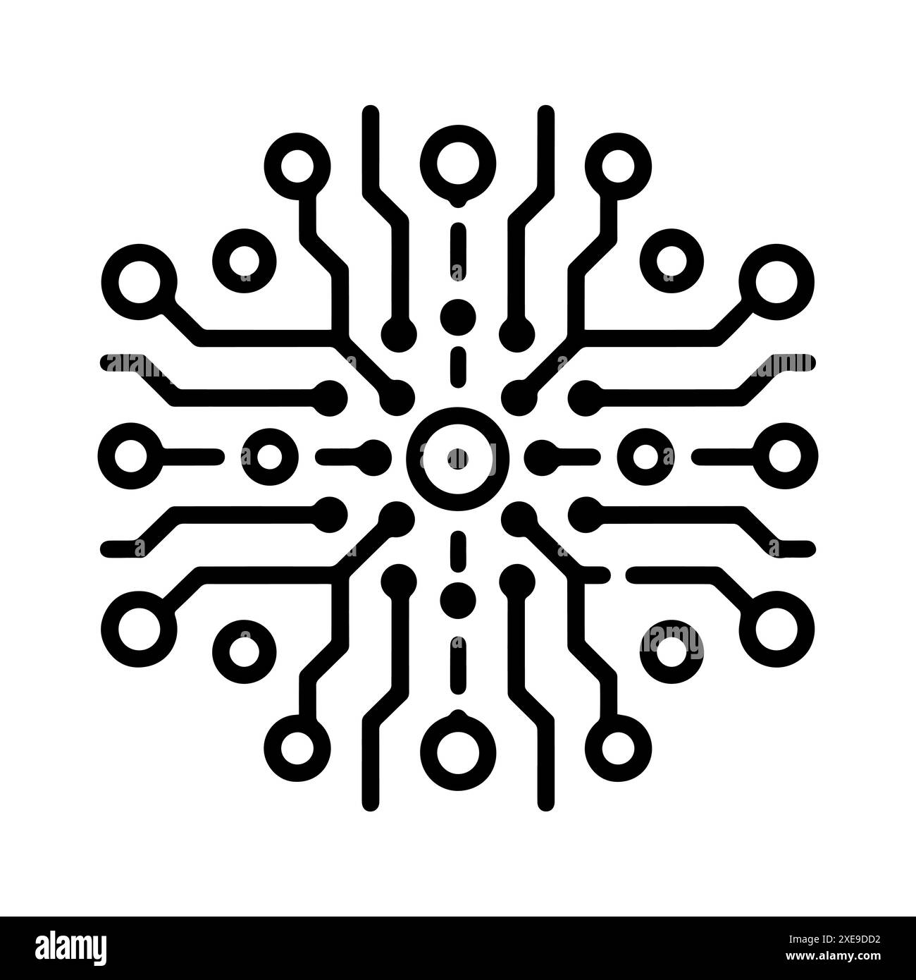 membrane icon or modern line symbol. Vector line art and icon design ...
