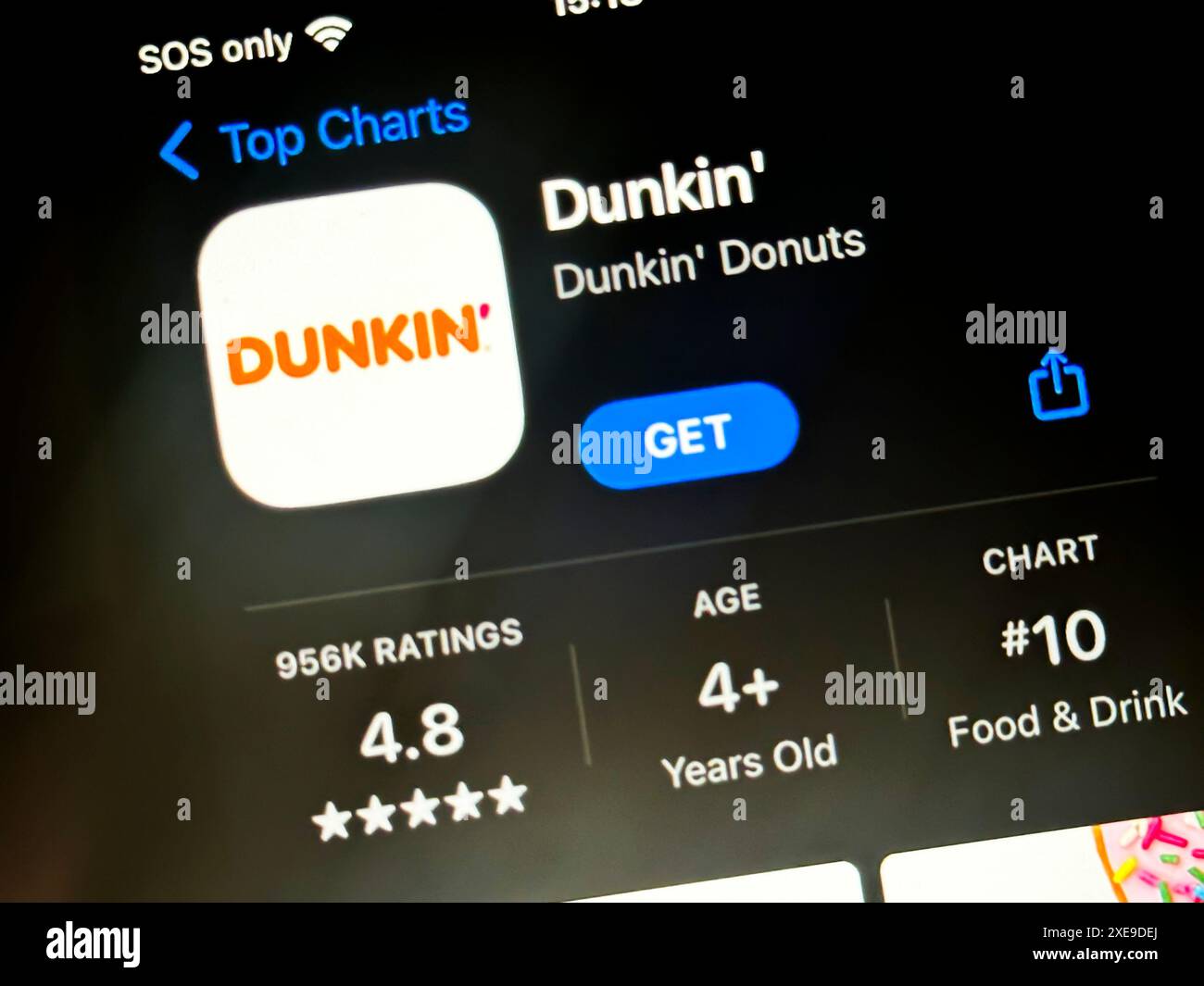 David hoffmann dunkin hi-res stock photography and images - Alamy