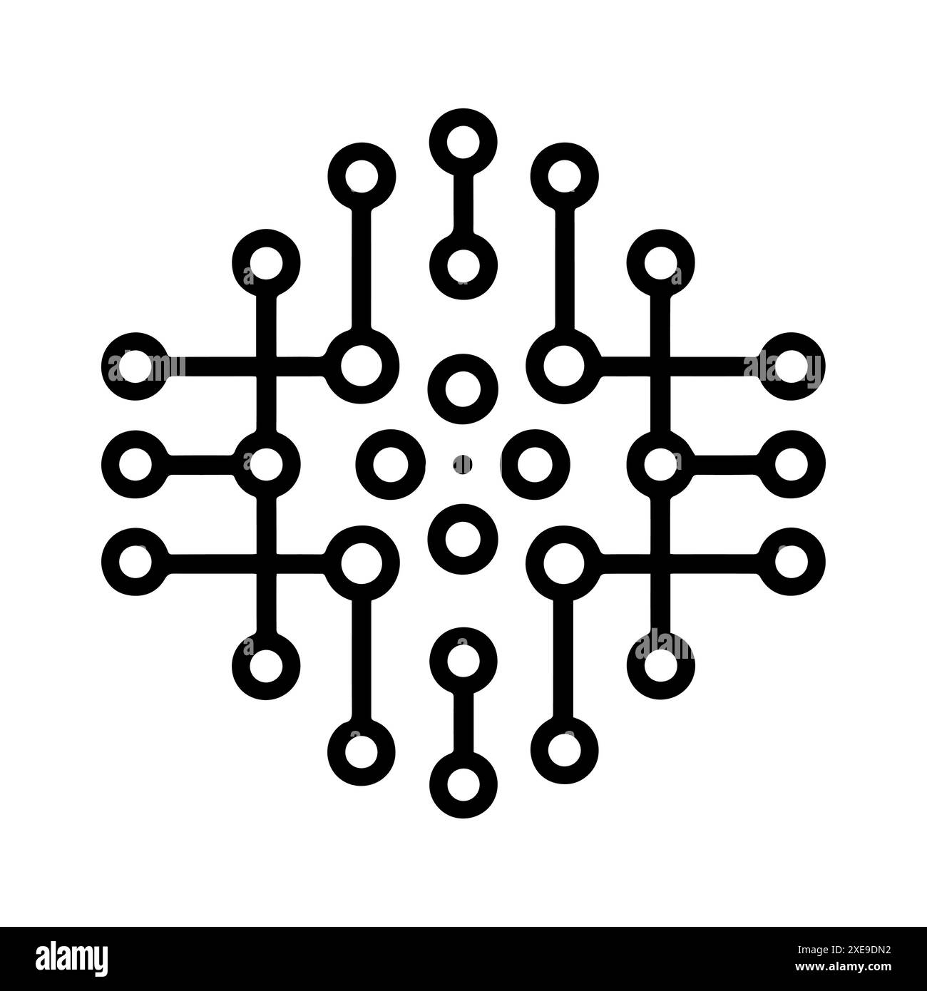 membrane icon or modern line symbol. Vector line art and icon design ...