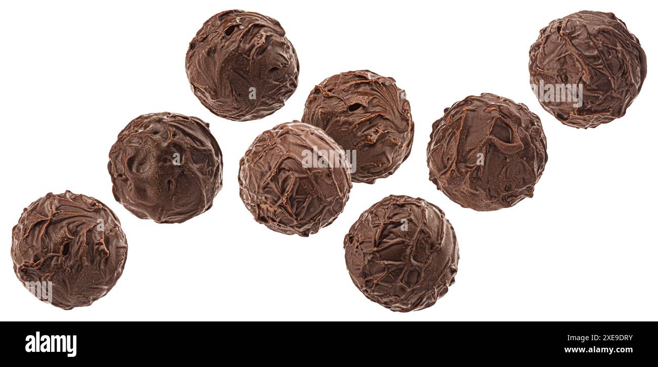 Round chocolate candies hi-res stock photography and images - Alamy