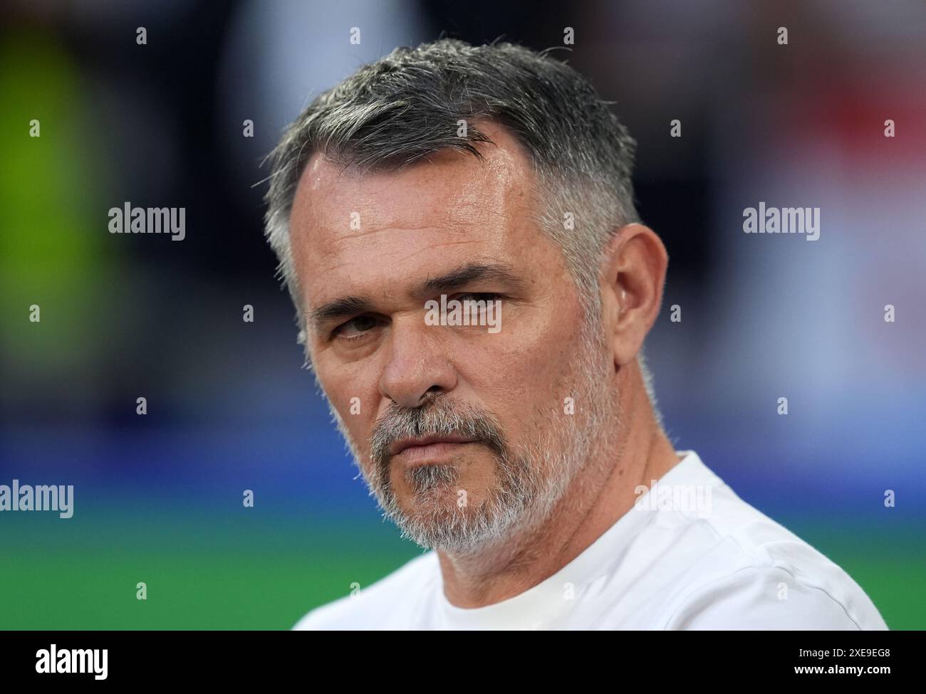 Georgia manager Willy Sagnol during the UEFA Euro 2024 Group F match at ...