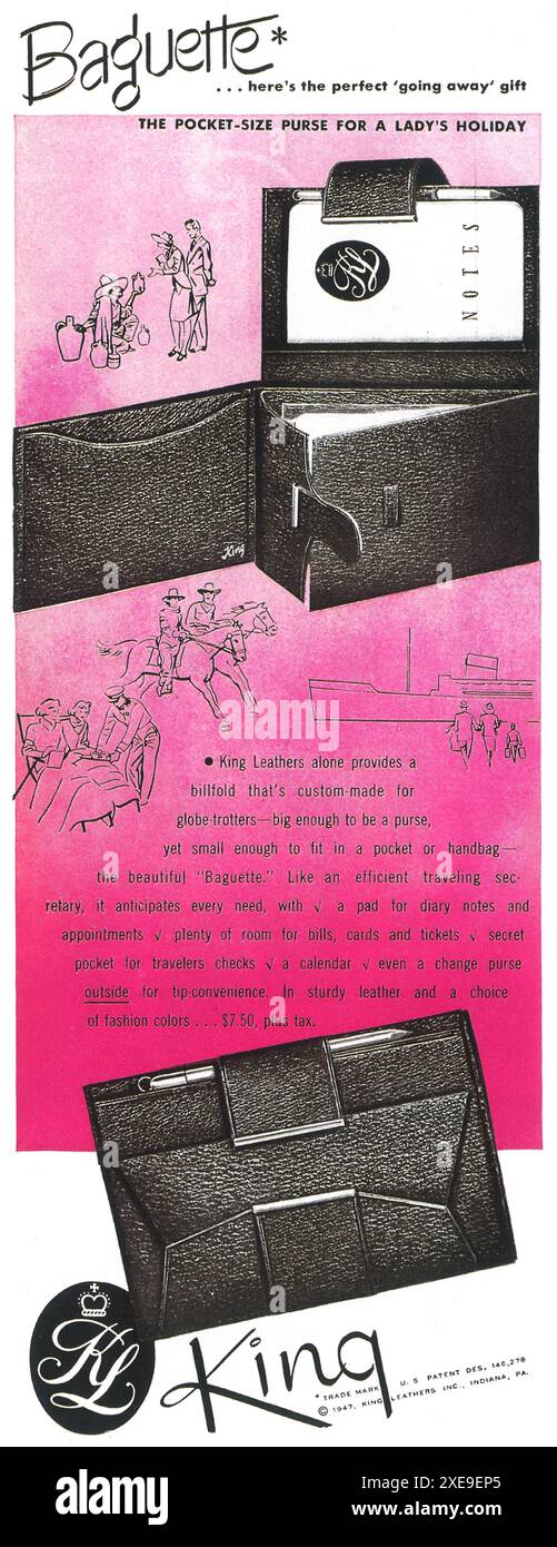 Print ad purse hi-res stock photography and images - Alamy