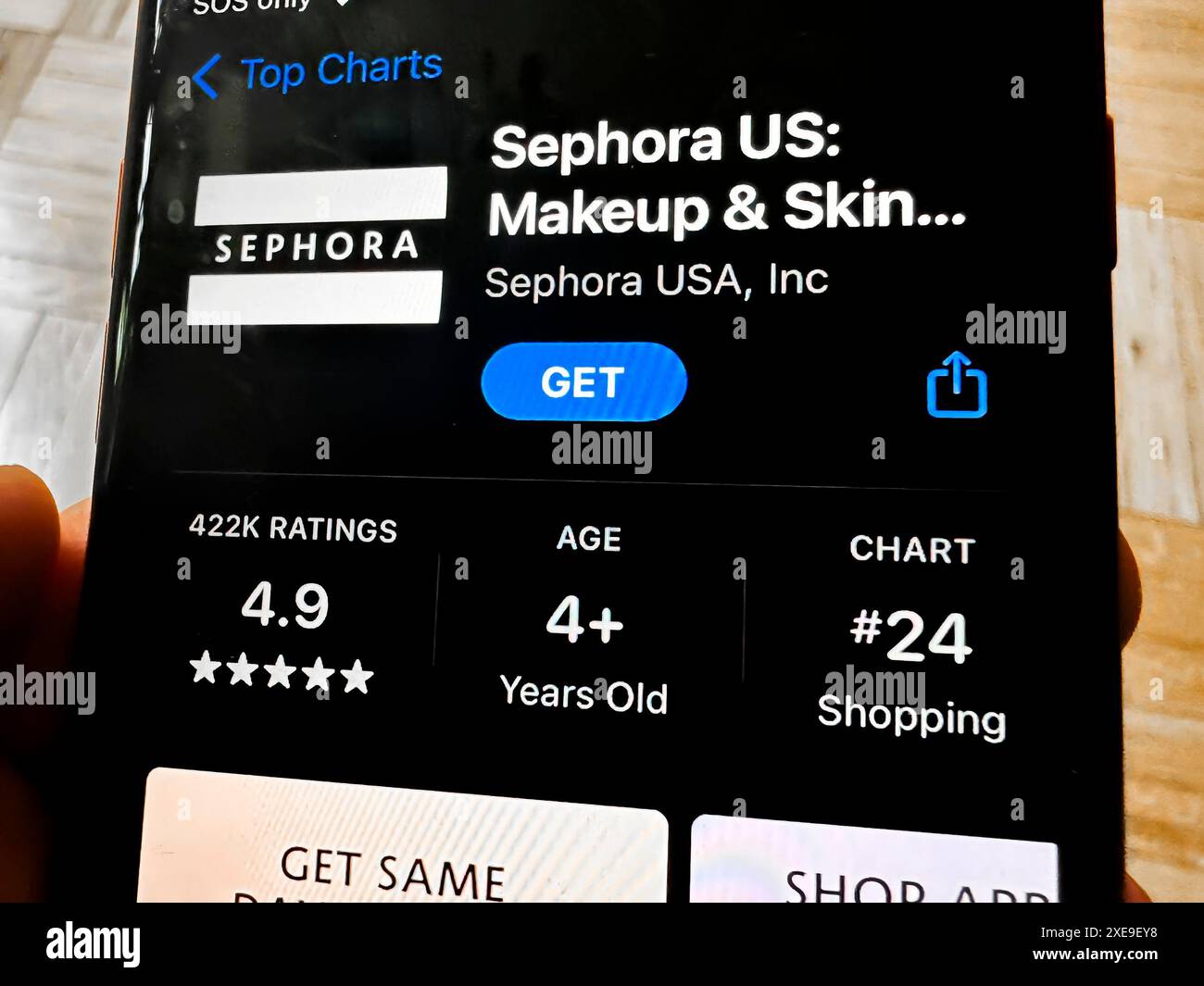 June 24, 2024, Cupertino, California, United States of America: A user ...