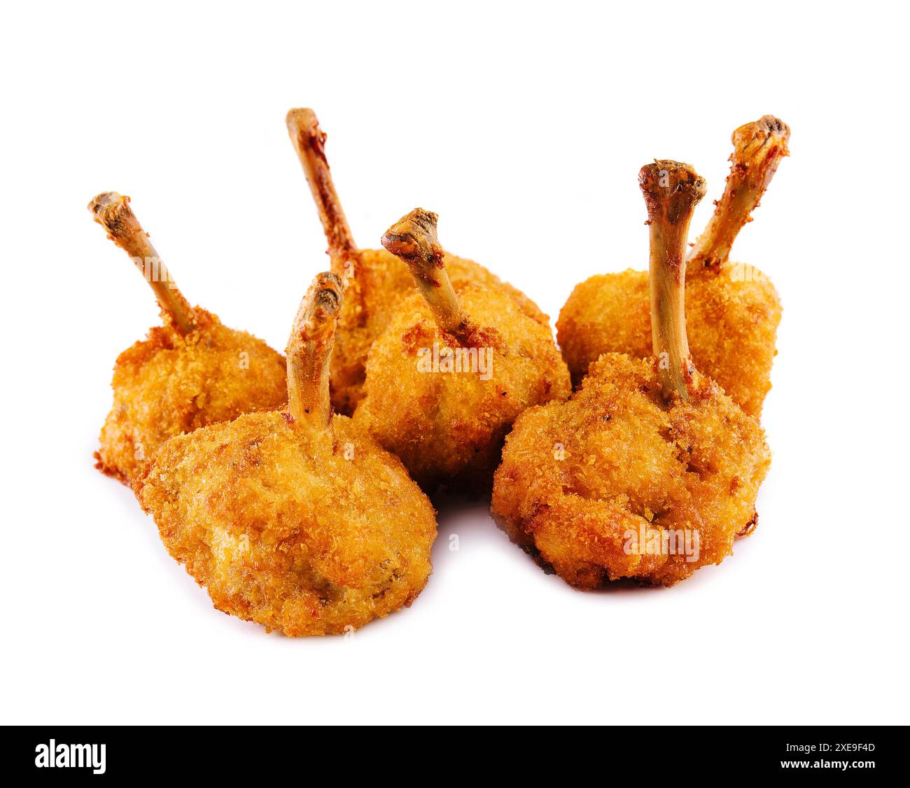 Delicous hot and crispy fried chicken isolated Stock Photo - Alamy