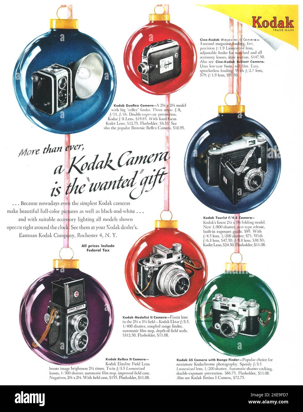 1940s advert camera vintage hi-res stock photography and images - Alamy