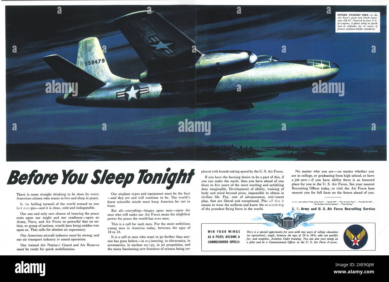 North american b 45 tornado hi-res stock photography and images - Alamy