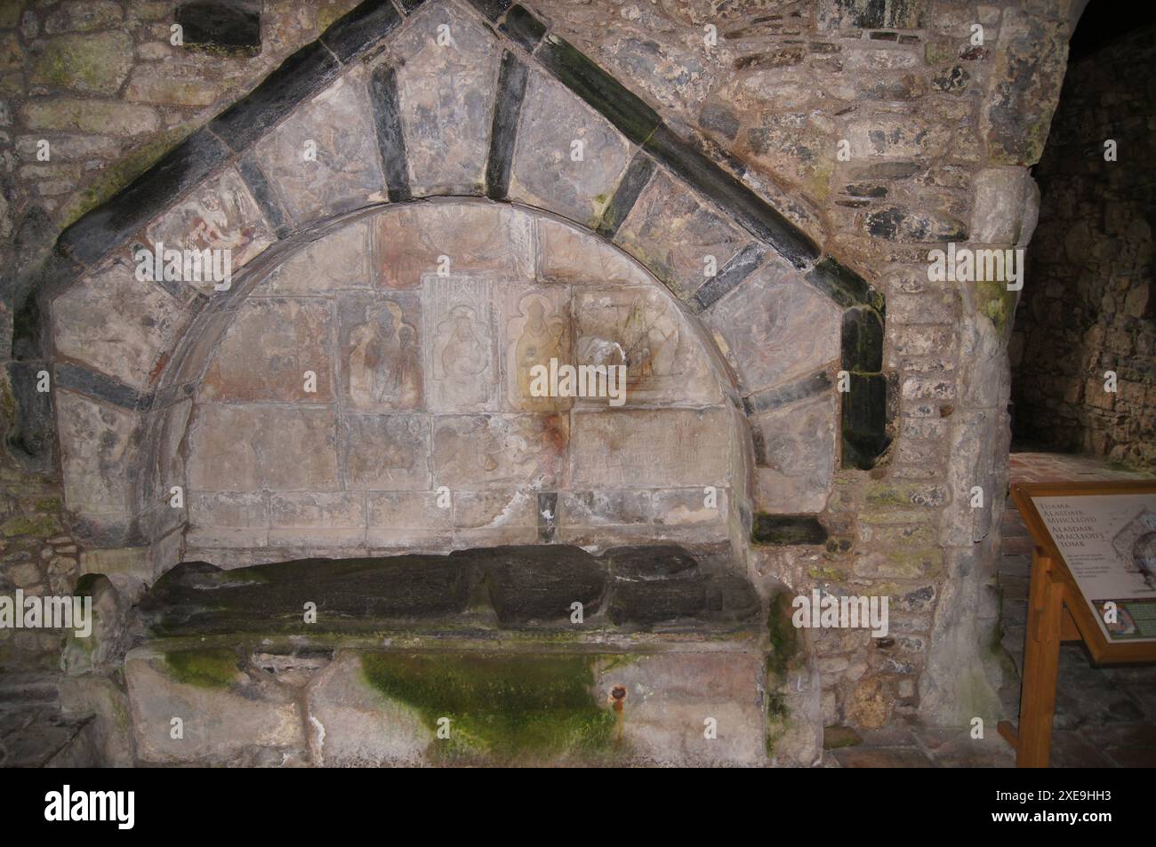Saint Clement's Church, Rodel on the Isle of Harris in Outer Hebrides ...
