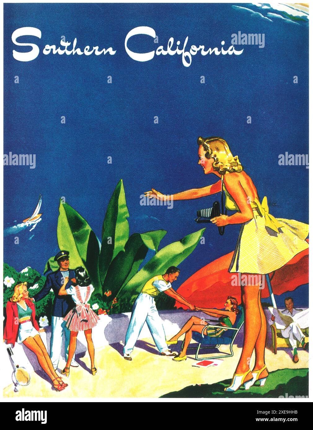 1940s travel poster hi-res stock photography and images - Alamy