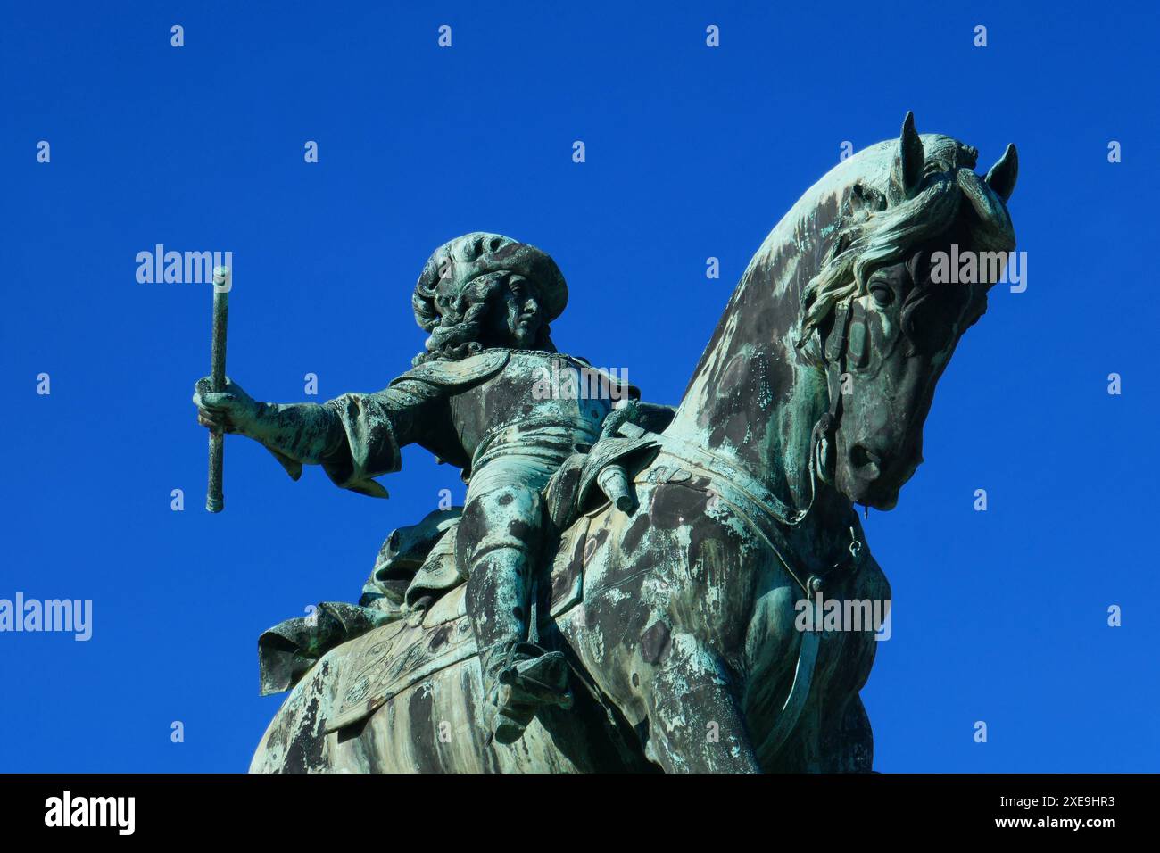Prince Eugene Equestrian Monument in Budapest, Hungary Stock Photo - Alamy