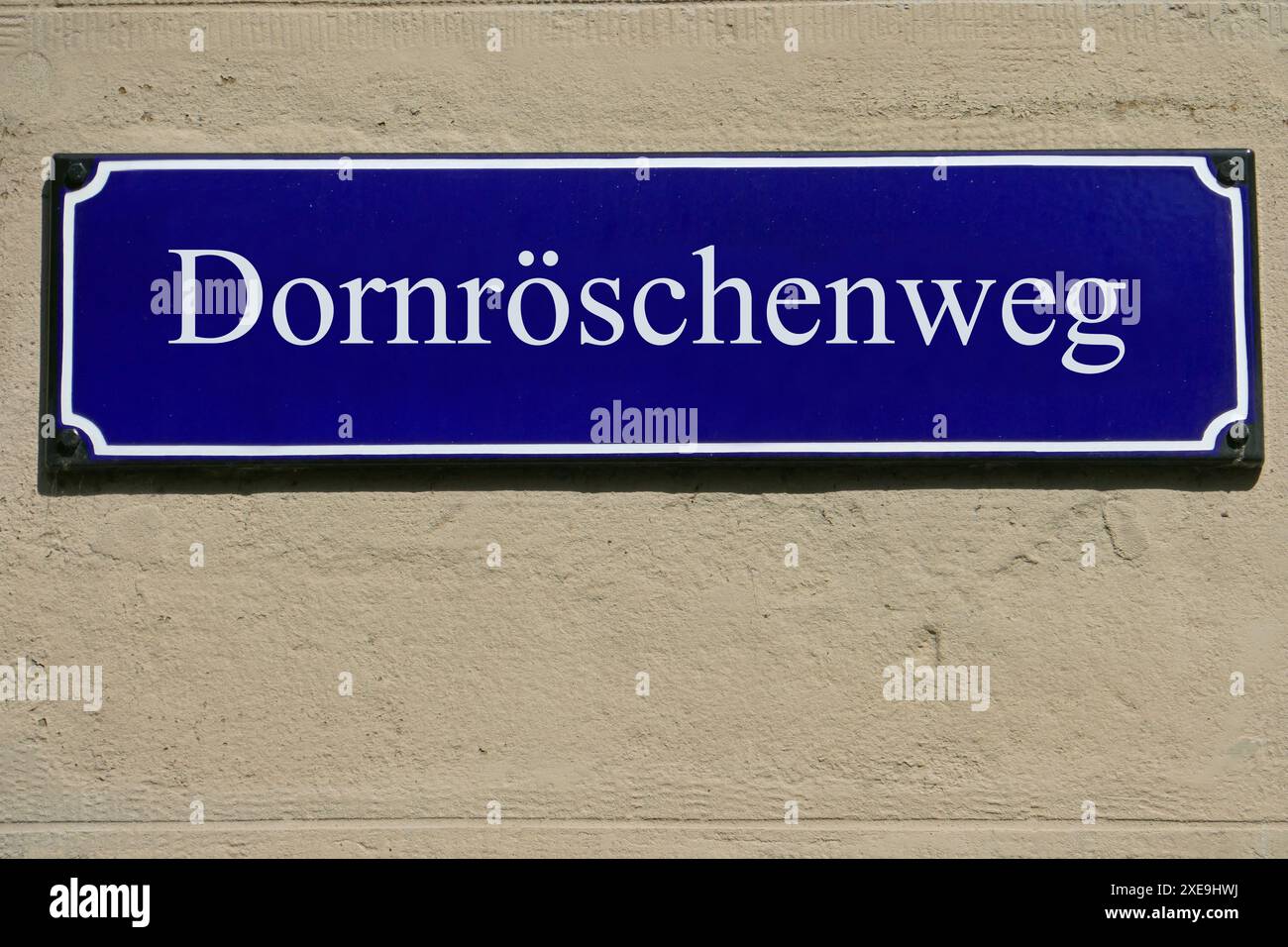 Sleeping beauty way sign hi-res stock photography and images - Alamy