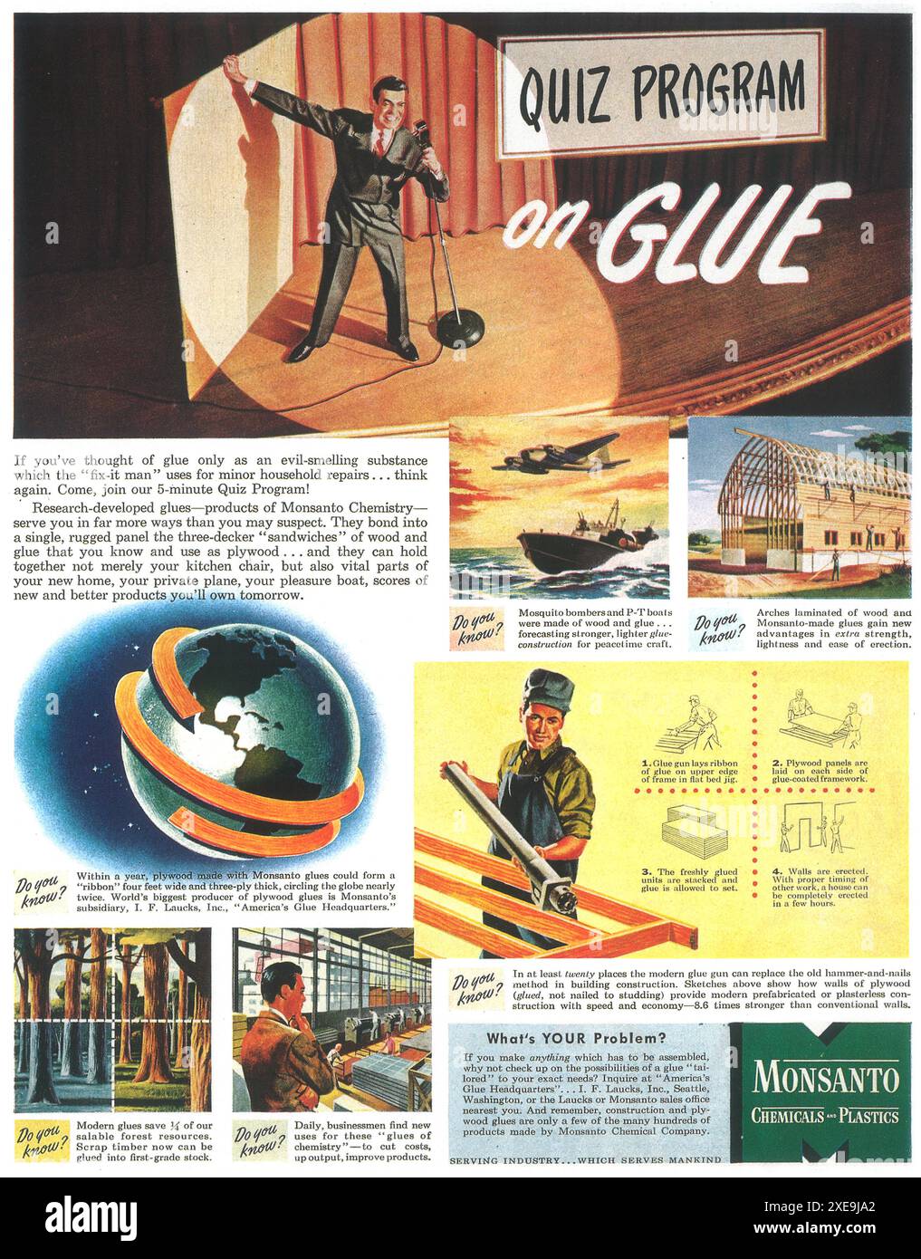 Old glue advert hi-res stock photography and images - Alamy