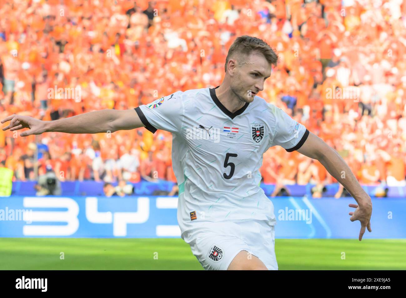 Berlin, Deutschland. 25th June, 2024. GER, Berlin, soccer, Austria vs ...