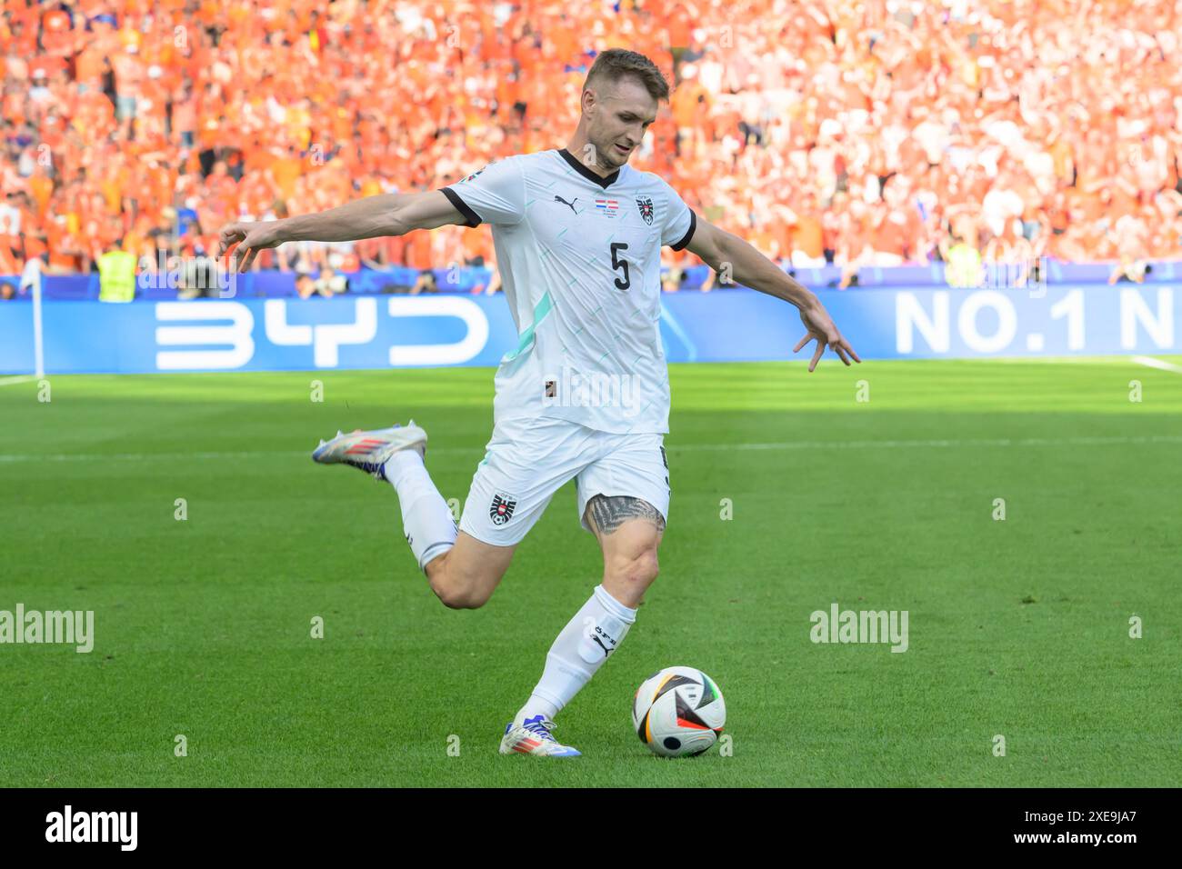 Berlin, Deutschland. 25th June, 2024. GER, Berlin, soccer, Austria vs ...