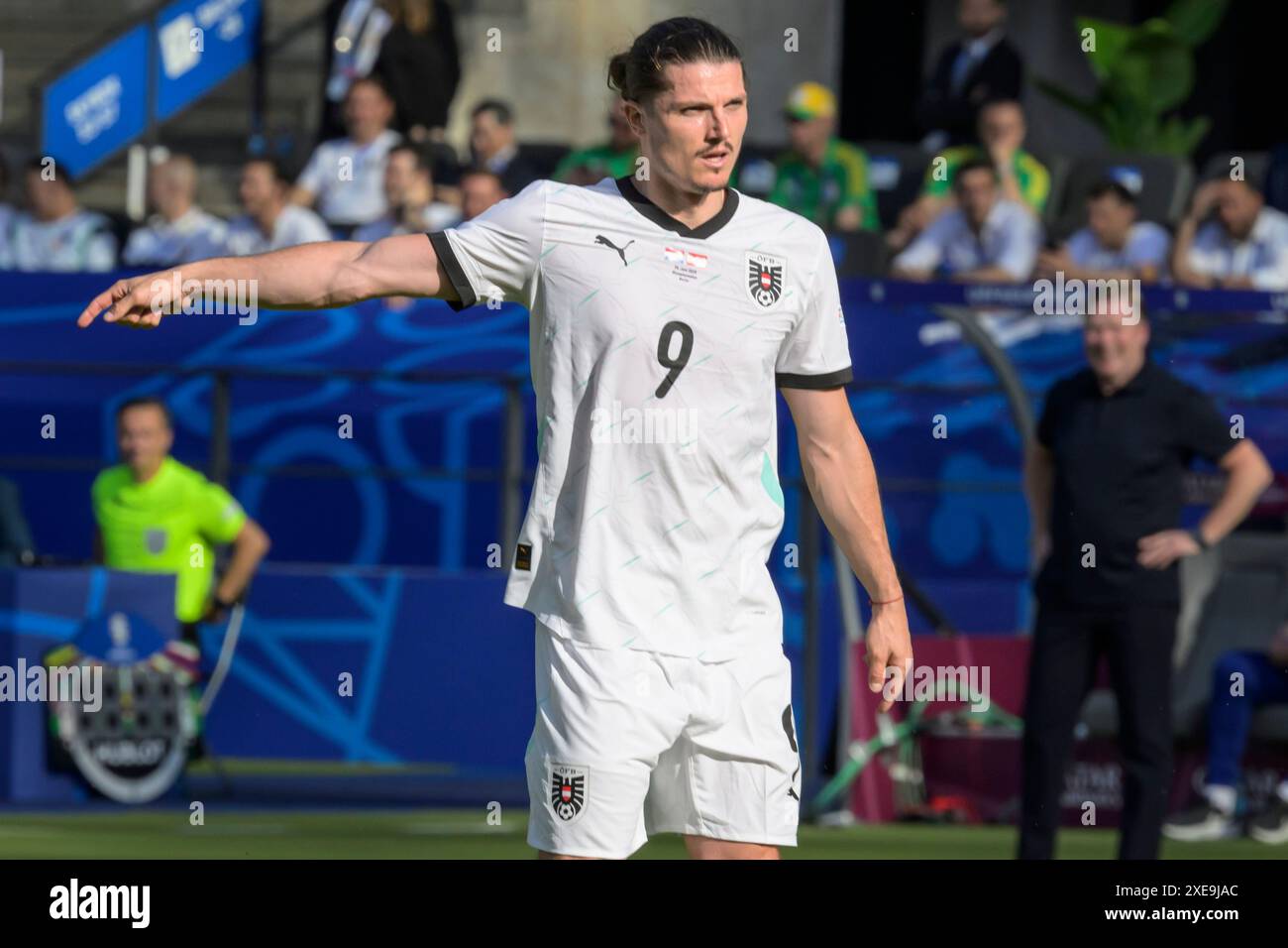 Berlin, Deutschland. 25th June, 2024. GER, Berlin, soccer, Austria vs ...