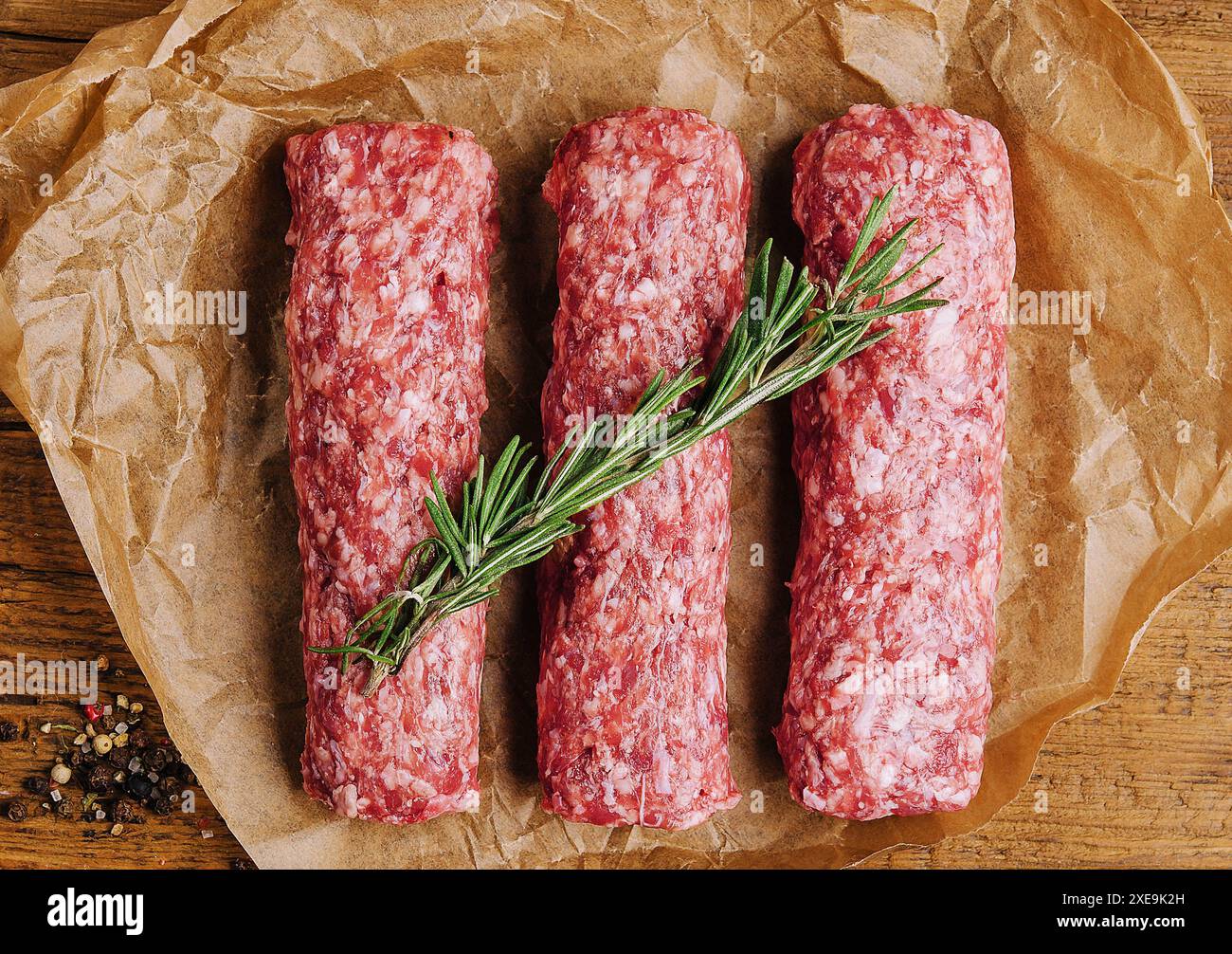 Traditional romanian mititei, pork meat rolls Stock Photo - Alamy