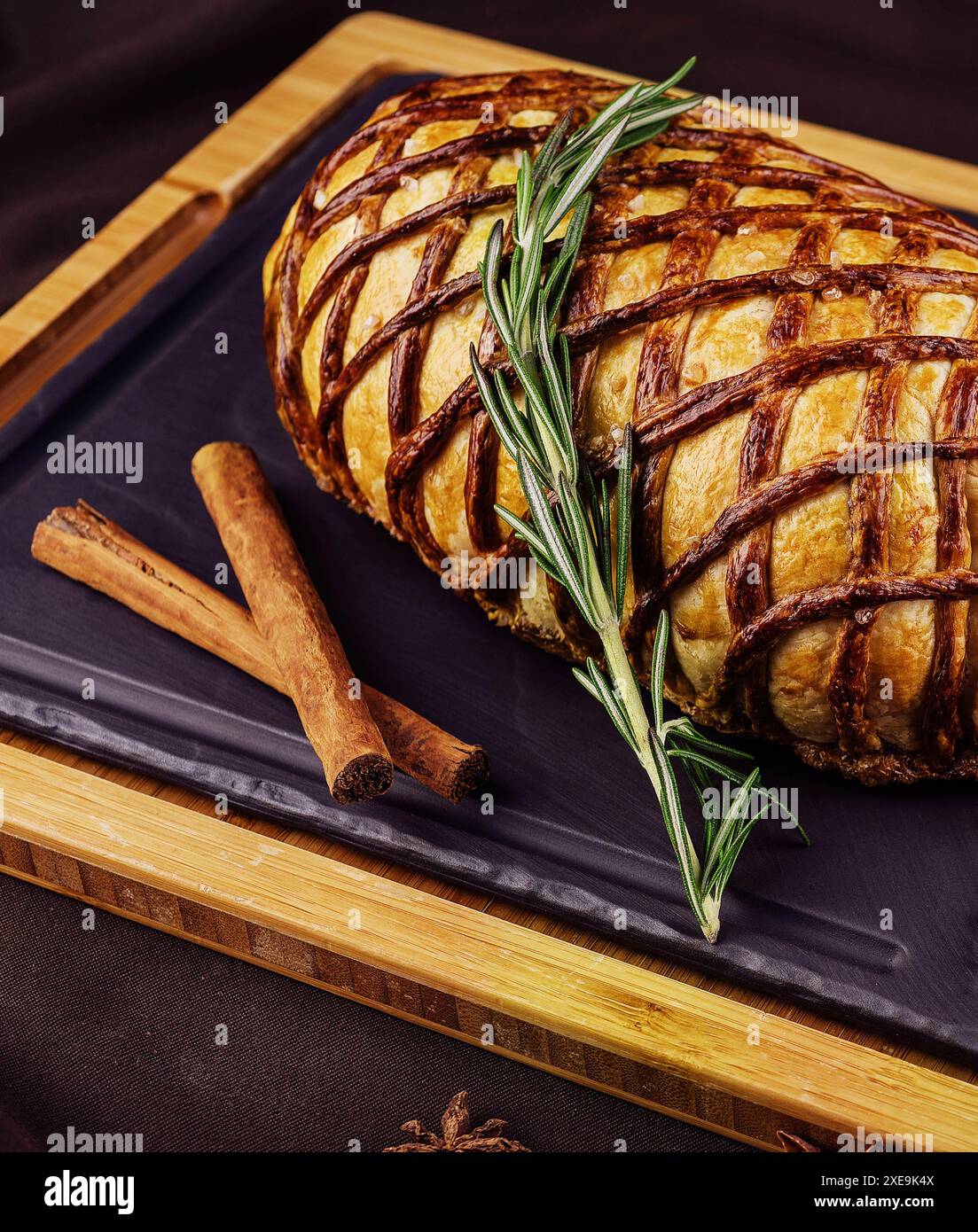 Beef wellington.meat, baked in puff pastry Stock Photo - Alamy