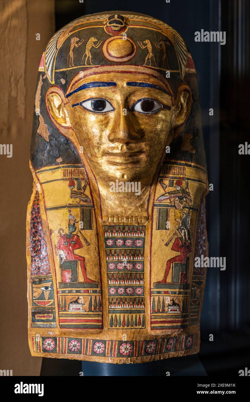 Funerary mask of Nymaatre Stock Photo - Alamy