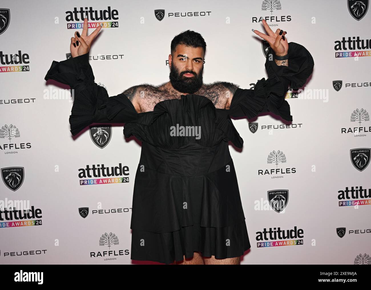 LONDON, UK. 26th June, 2024. Asad Zafar attends the Attitude Pride ...