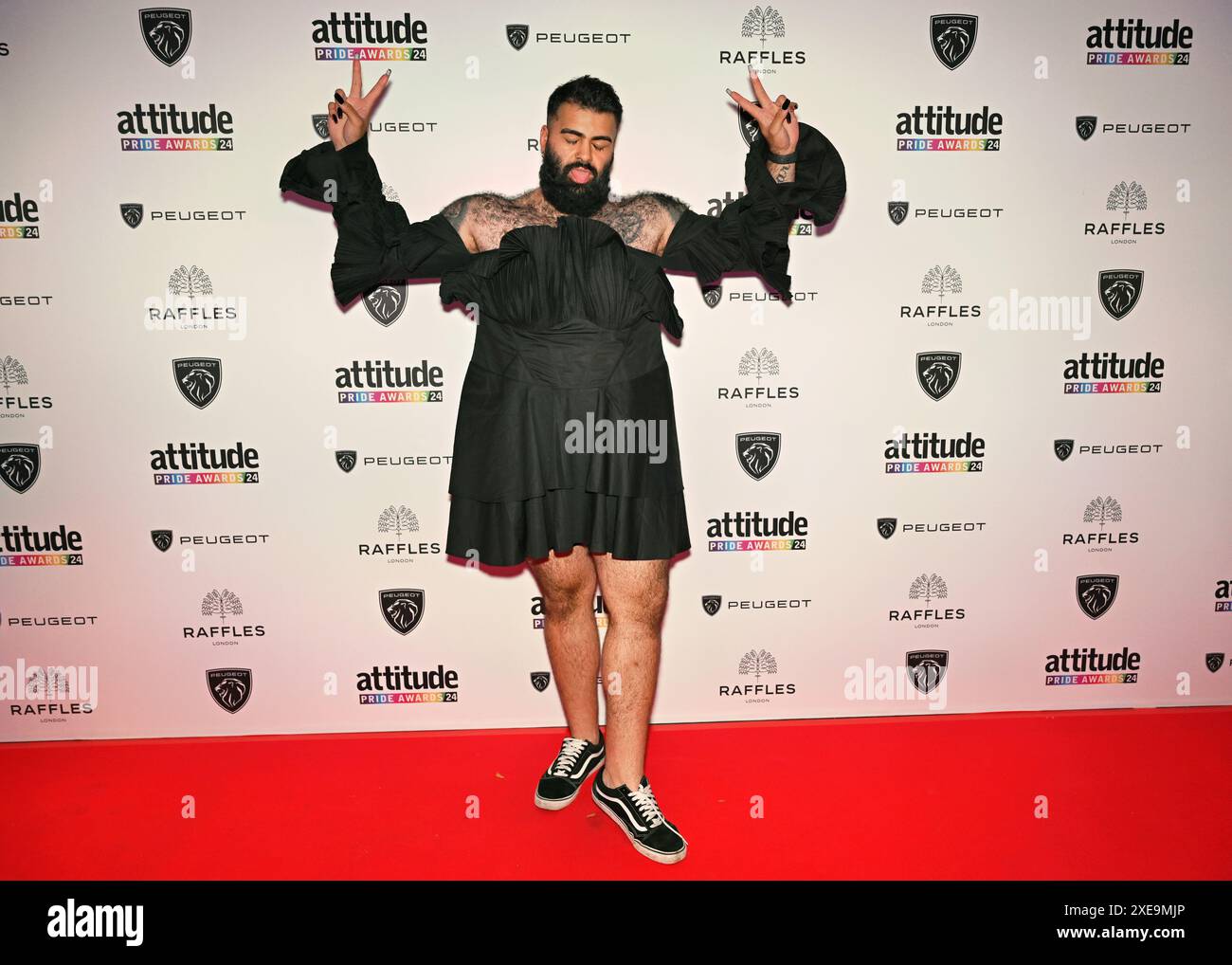 LONDON, UK. 26th June, 2024. Asad Zafar attends the Attitude Pride ...