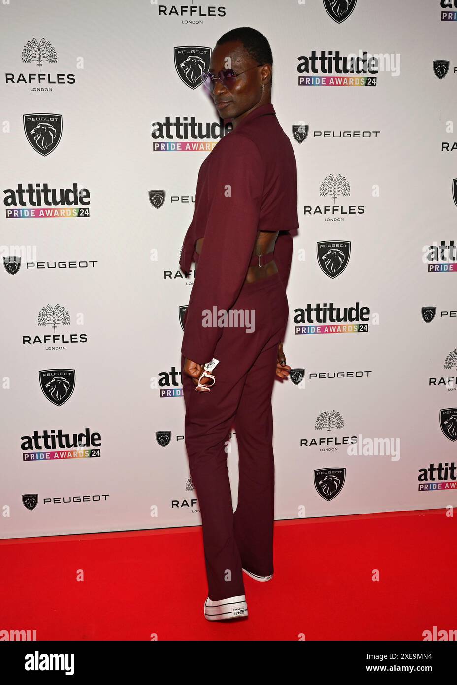 LONDON, UK. 26th June, 2024. Bisi Alimi attends the Attitude Pride ...