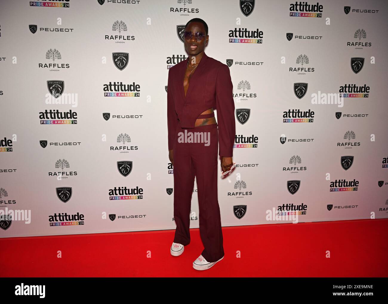 LONDON, UK. 26th June, 2024. Bisi Alimi attends the Attitude Pride ...
