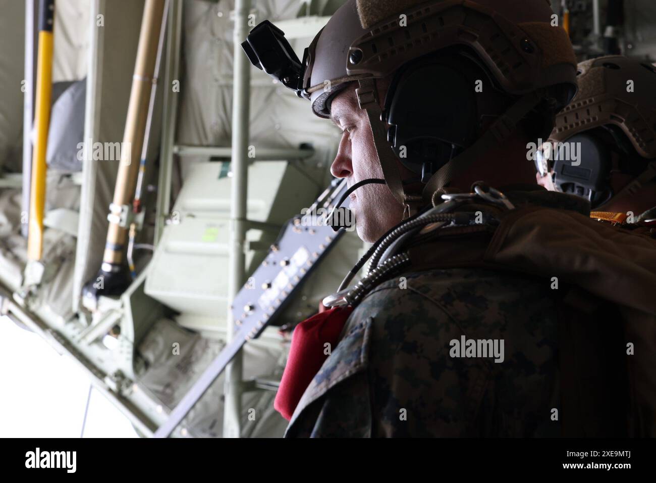 U.S. Marine Gunnery Sergeant Patrick Doody, Paraloft Chief, Bravo ...