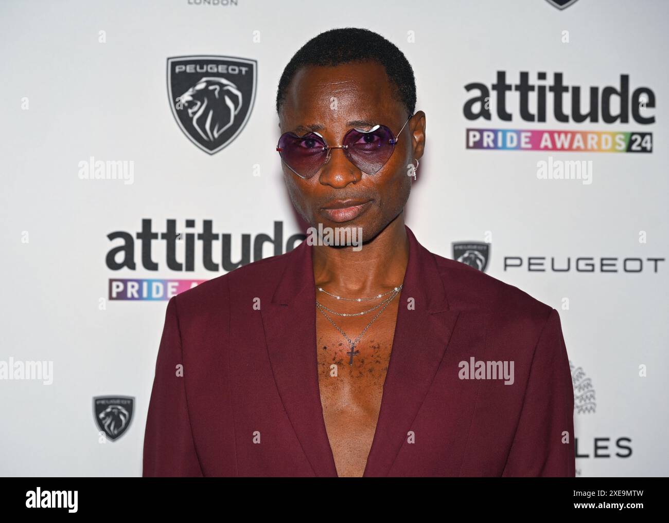 LONDON, UK. 26th June, 2024. Bisi Alimi attends the Attitude Pride ...