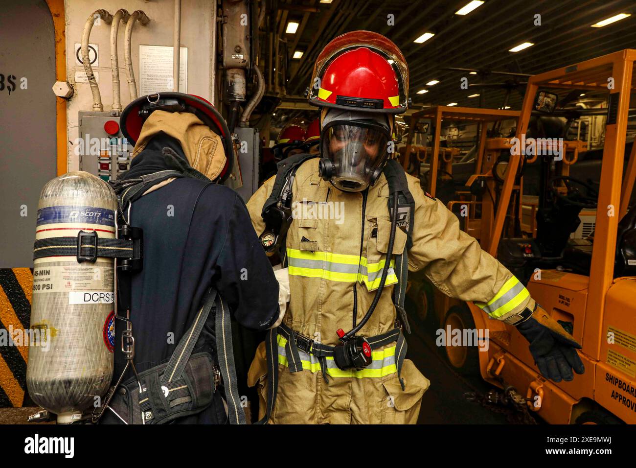 ATLANTIC OCEAN (June 22, 2024) Sailors assigned to the amphibious ...