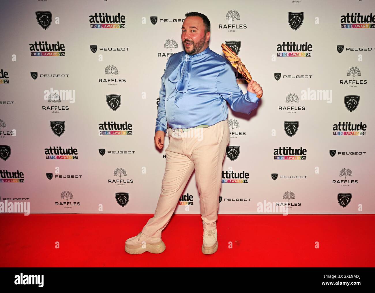 LONDON, UK. 26th June, 2024. Janusz Domagala attends the Attitude Pride ...