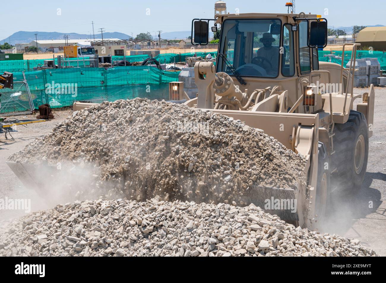 U.S. Air Force Amn. Legre Gnahoua, a heavy equipment and pavements ...