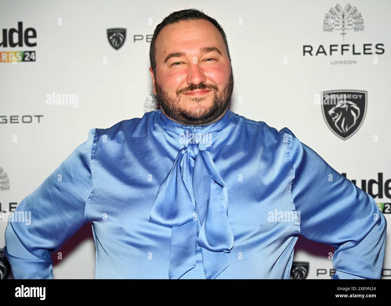LONDON, UK. 26th June, 2024. Janusz Domagala attends the Attitude Pride ...