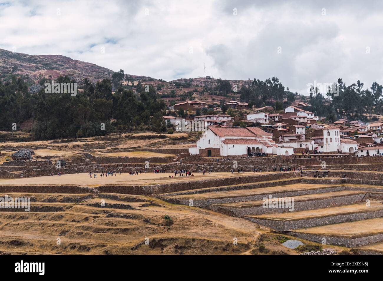 inca ruins in the sacred valley carved in granite windows bumps and ...