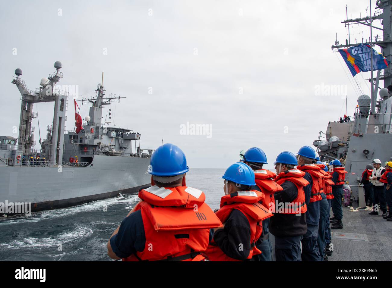 Sailors, assigned to Arleigh Burke-class guided-missile destroyer USS ...