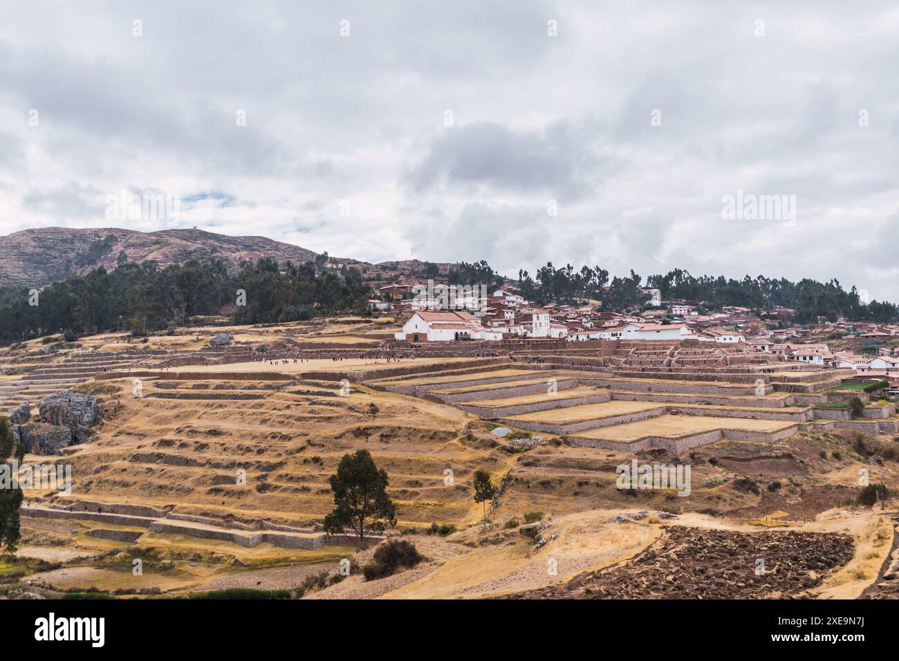 inca ruins in the sacred valley carved in granite windows bumps and ...