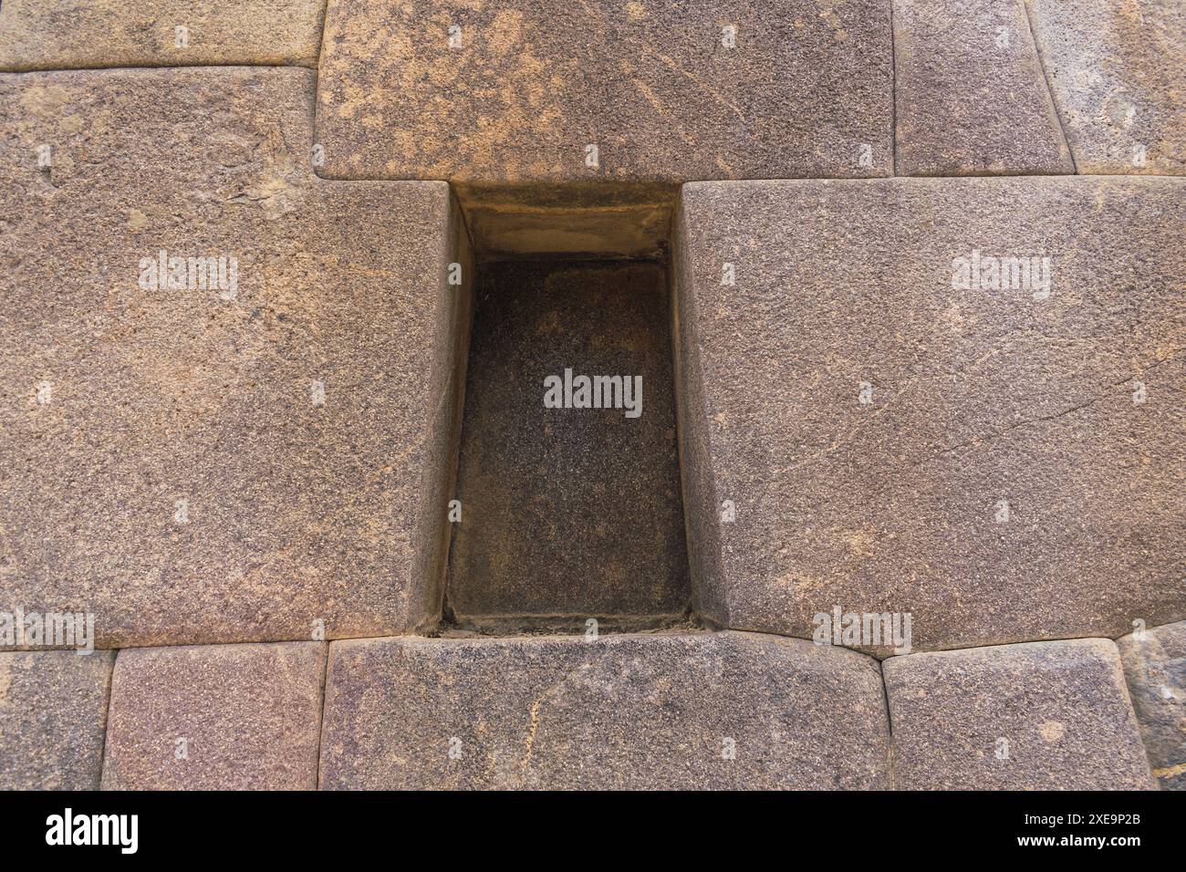 inca ruins in the sacred valley carved in granite windows bumps and ...