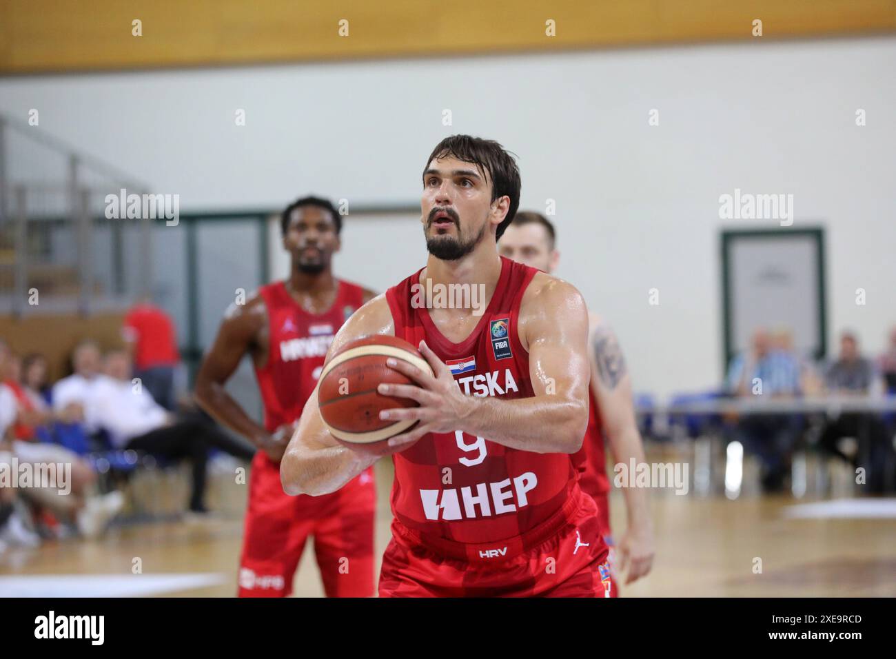 Rijeka, Croatia. 26th June, 2024. Player and captain of Croatian ...