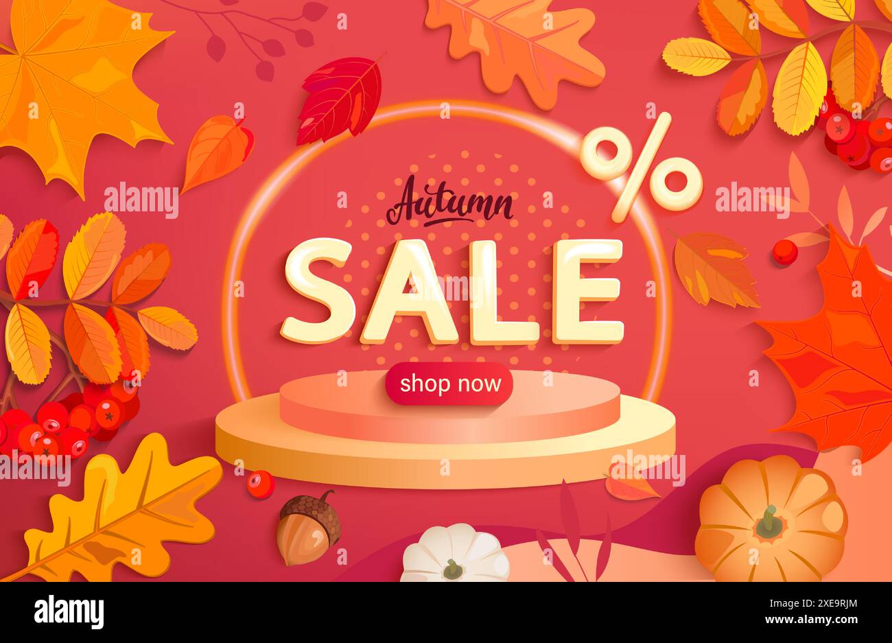 Autumn promotions Stock Vector Images - Alamy