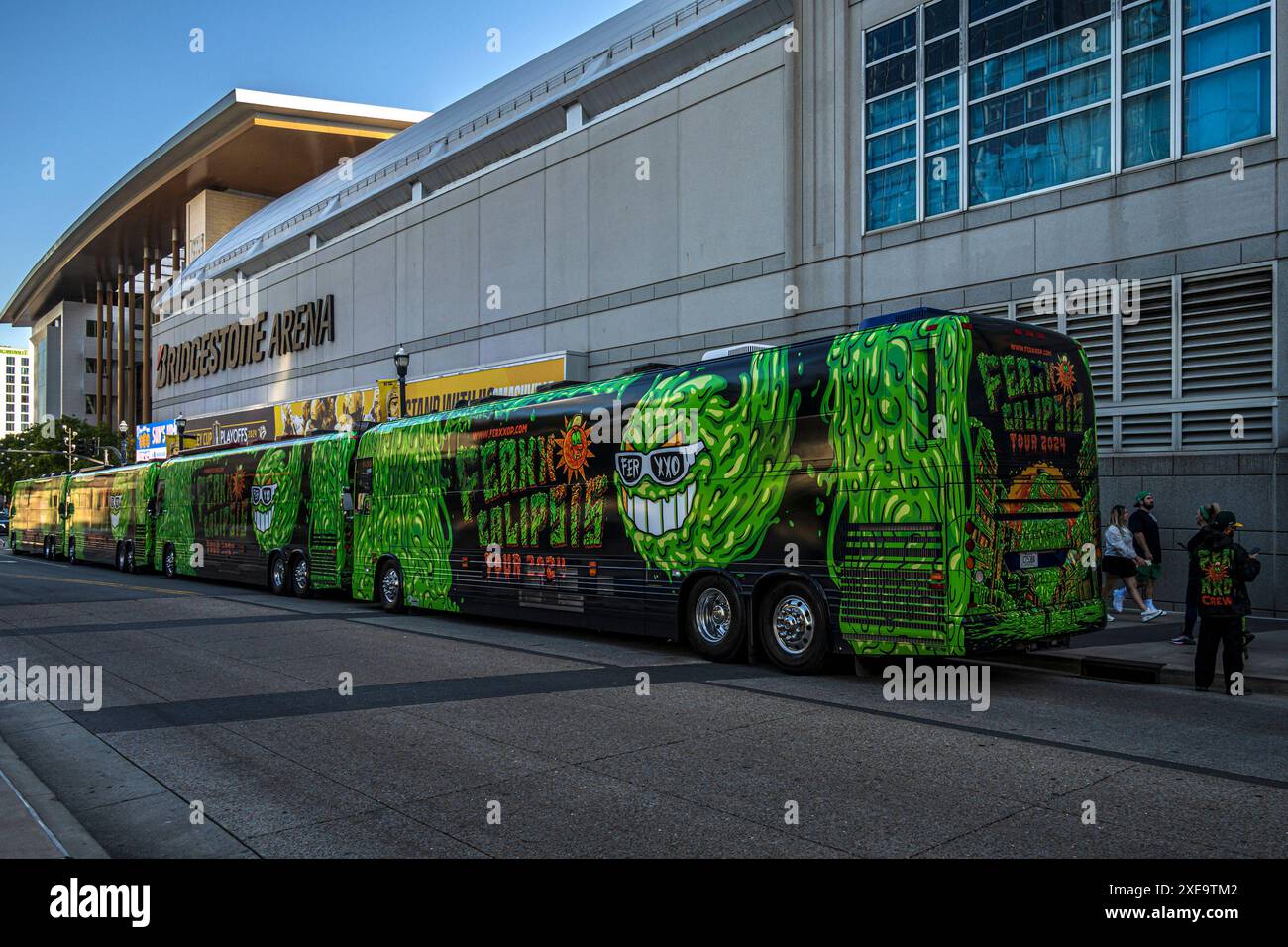 Ferxxo Calipsis line for concert Stock Photo - Alamy